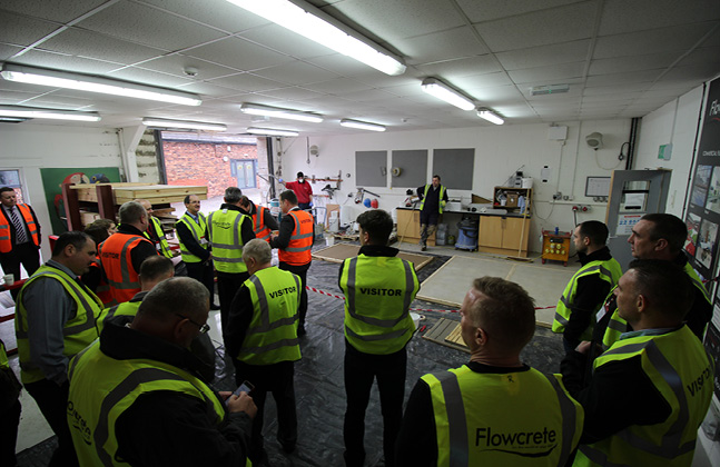 Flowcrete Unveils the Latest Resin Flooring Technology to Contractors